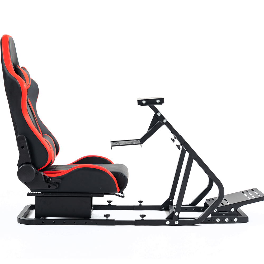 Minneer New Upgrade Driving Simulator Cockpit with Seat Fit Logitech T