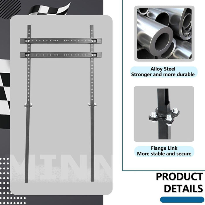 Minneer Racing Simulator Monitor Stand for Sim Racing Cockpit TV Mount ...